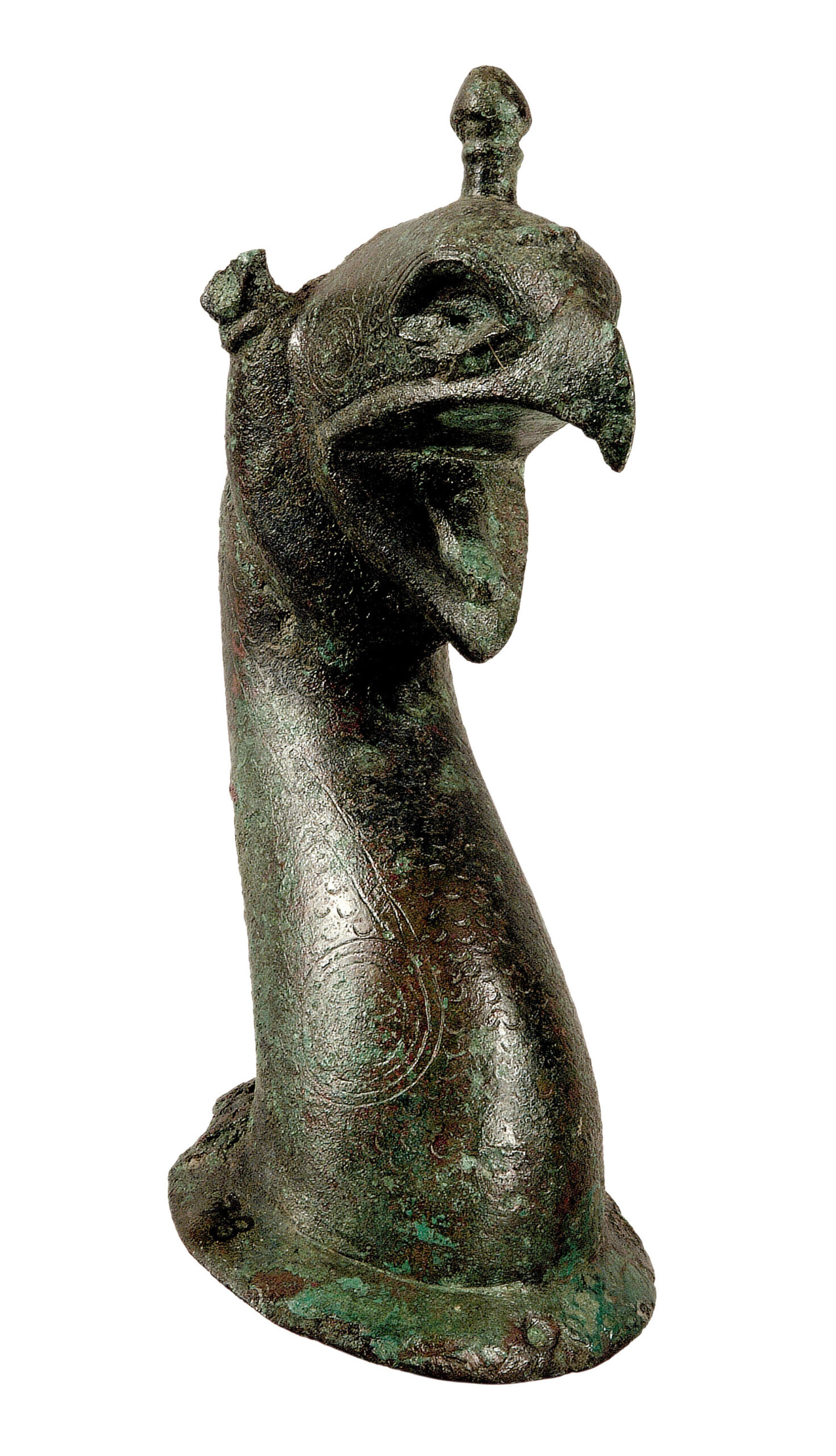 Bronze griffin protome - CANELLOPOULOS MUSEUM